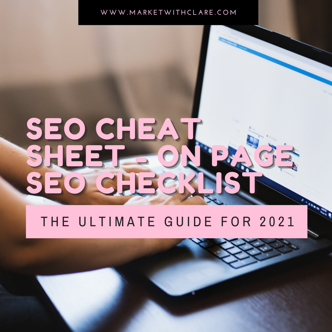 SEO Cheat Sheet – On Page SEO Checklist: The Ultimate Guide for 2021 ... SEO Cheat Sheet – On Page SEO Checklist: The Ultimate Guide for 2021 ...